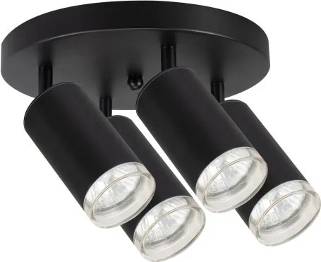 Brilagi - Koupelnové bodové svítidlo SELE AQUA 4xGU10/30W/230V IP44 černá