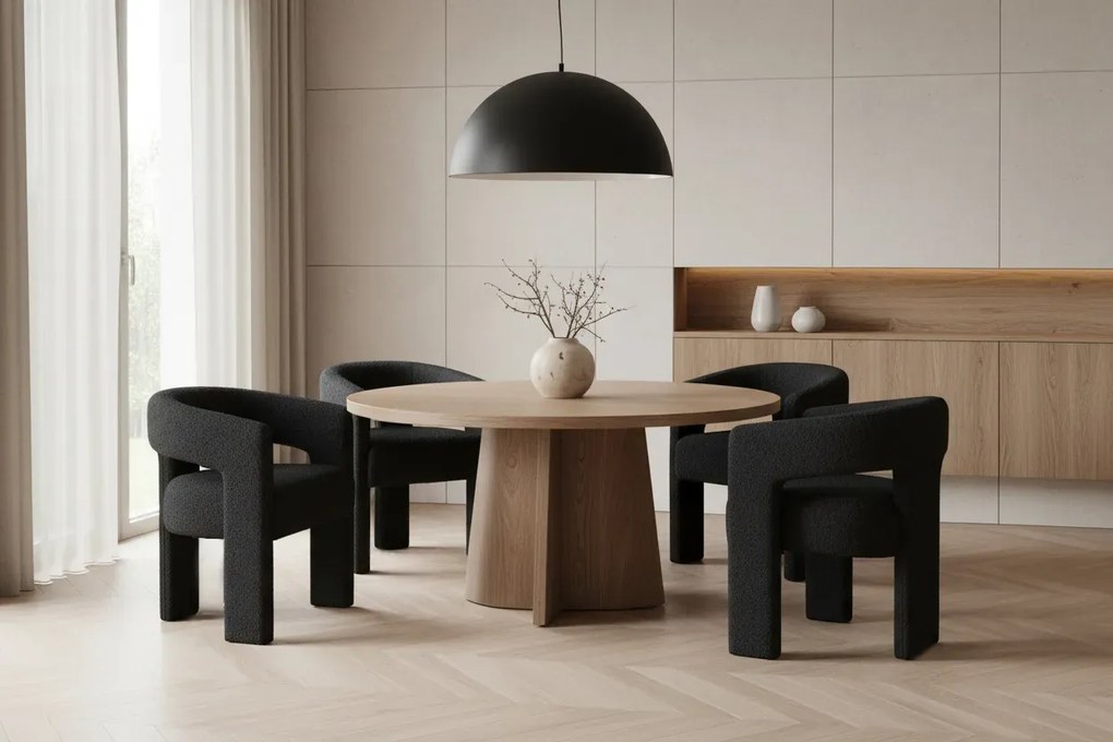 Designové čalouněné jídelní křeslo Leith - výběr z 18 provedení