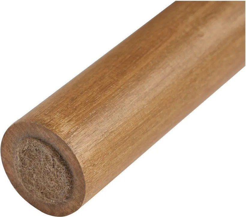 Kulatý rozkládací jídelní stůl s přídavnou deskou v dekoru borovice ø 100 cm Viona – Kalune Design