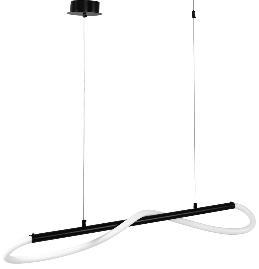 Toolight Stropní svítidlo LED APP853-CP Long Black