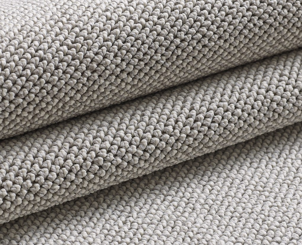 Ayyildiz, Kusový koberec Loom 4300 Silver, 200x290, šedá, obývací pokoj
