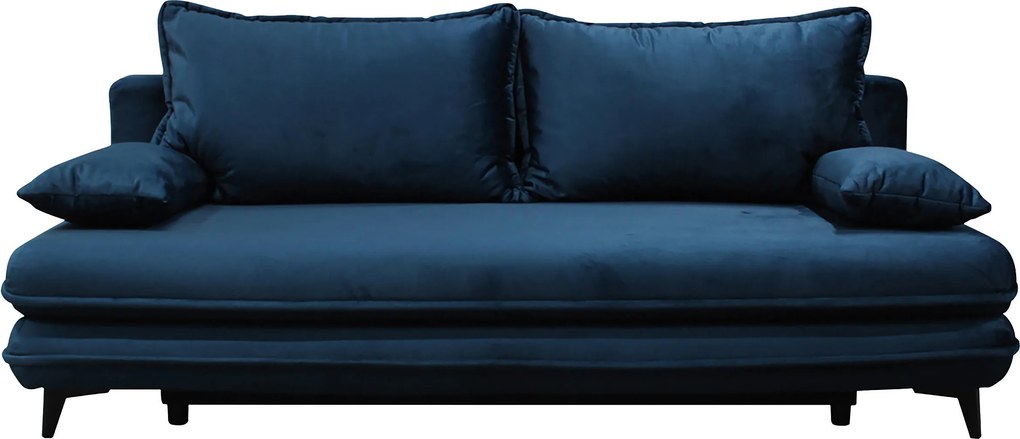 XXXLutz ROZKLÁDACÍ POHOVKA, textil, tmavě modrá MID.YOU - Rozkládací pohovky - 001574004601