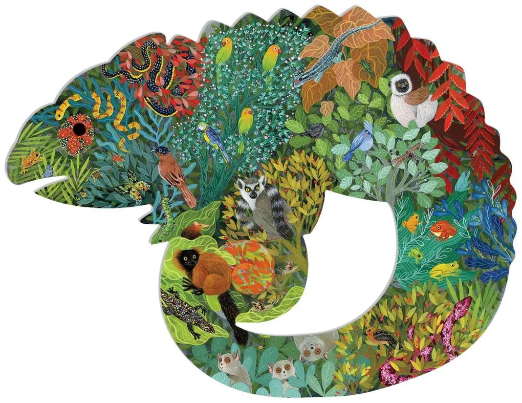 Puzzle chameleon -150pcs