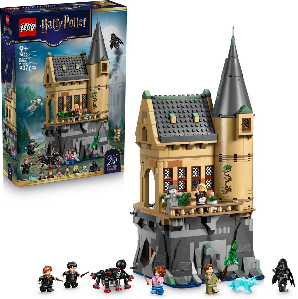 Lego® harry potter™ 76463 bradavický hrad: křídlo s ošetřovnou 5702018063408