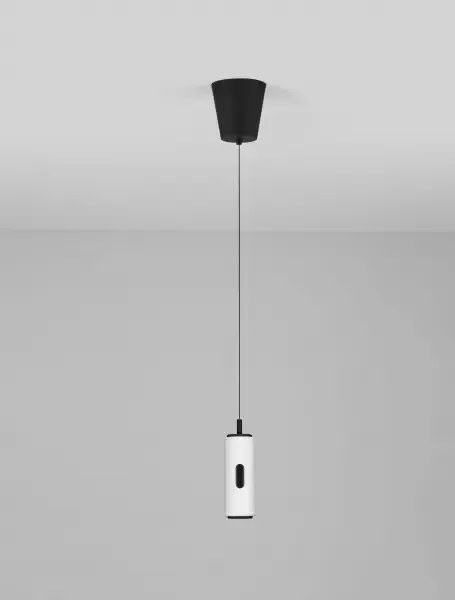 LED stmívatelné bílé designové svítidlo Holm