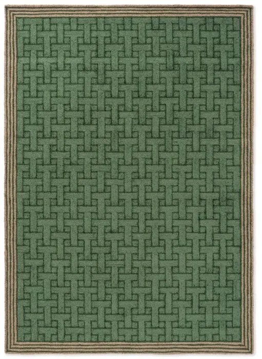 Outdoorový koberec Ted Baker T monogram jade green 455807 Brink & Campman 160 x 230