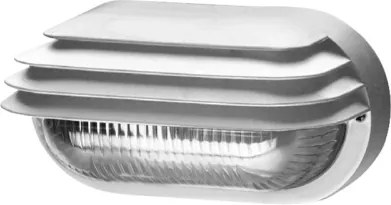 Svítidlo Panlux OVAL GRILL SOG-40/B 40W E27 bílá IP44