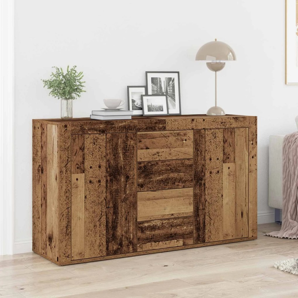 Servírovací skříň Staré dřevo 120 x 36 x 69 cm Kompozitní dřevo 3333863
