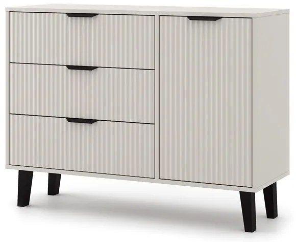 Komoda SCANDI 1D3S SLIM kašmír
