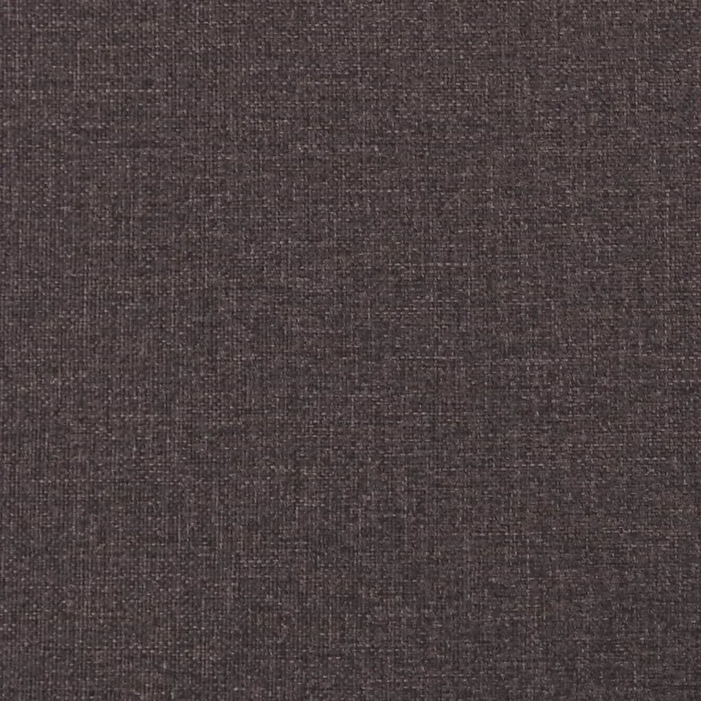 2dílná sedací souprava tmavě hnědá textil 3209203