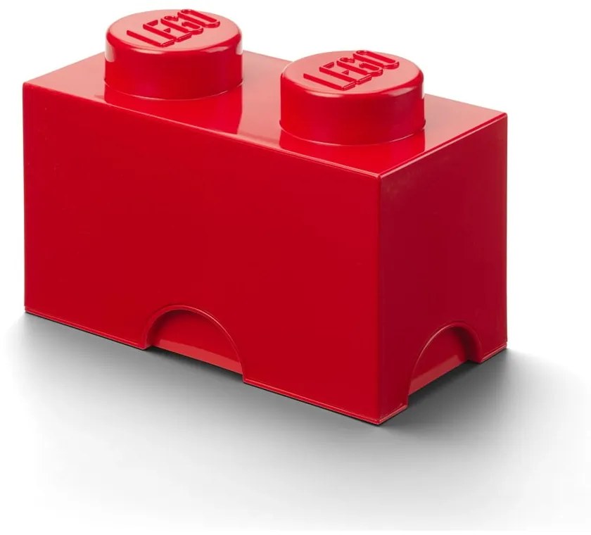 Červený úložný dvojbox LEGO®