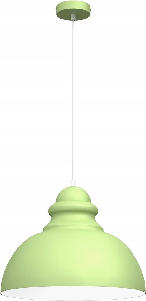 Závěsná lampa Corin Green 1xE27
