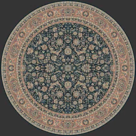 Lano luxusní orientální koberce Kusový koberec Kasbah 13720-473 - 170x170 (průměr) kruh cm