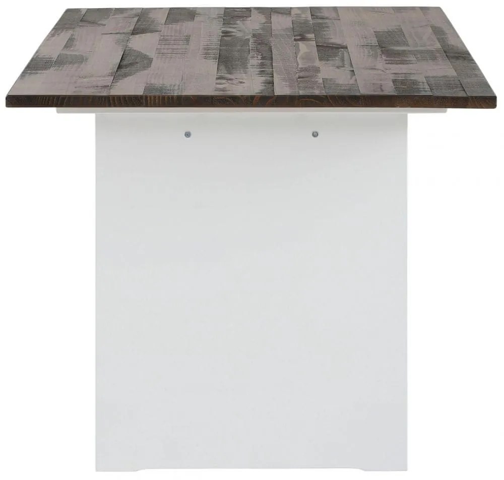 Danish style Jídelní stůl Morgen, 140 cm, hnědá