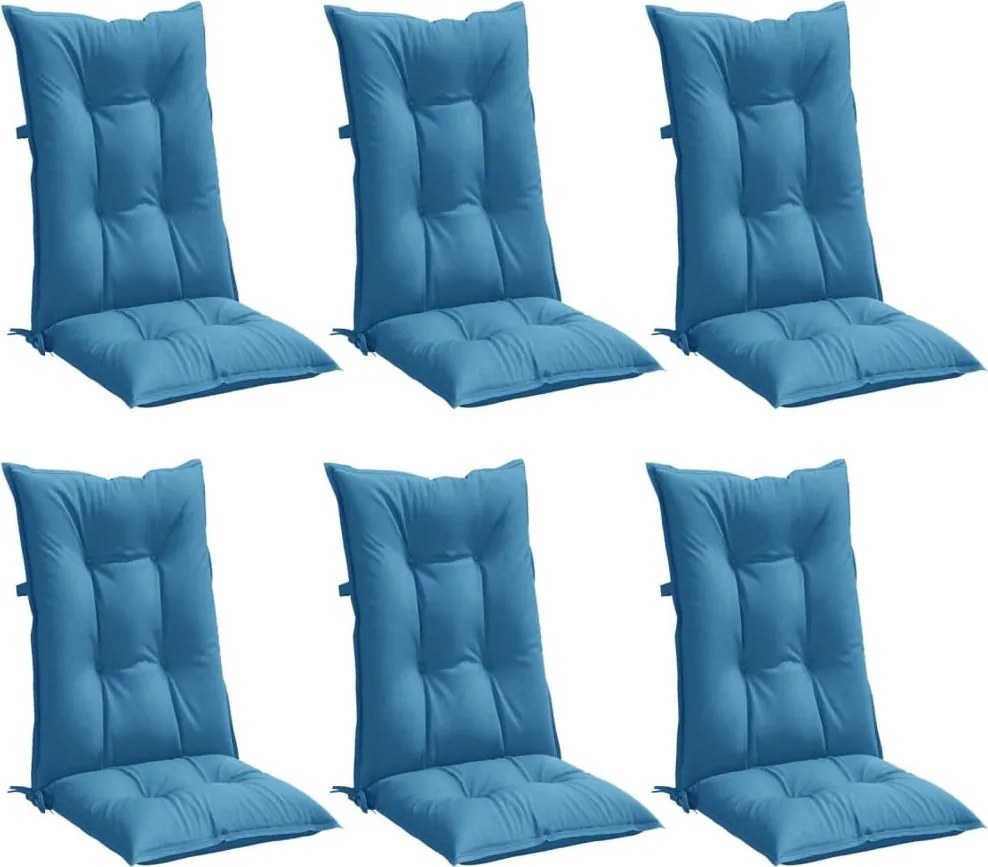 vidaXL Souprava polštářů pro vysokou židli 6 ks Polyester [4002357] Barva: melanžová antracitová