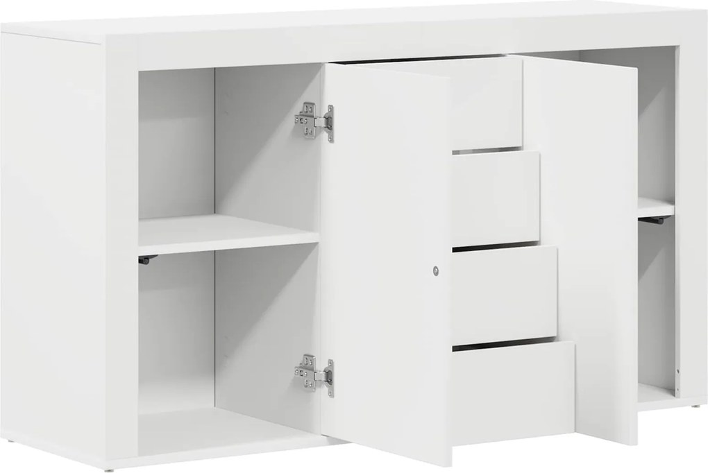 Servírovací skříň Bílá 120 x 36 x 69 cm Kompozitní dřevo 3333856