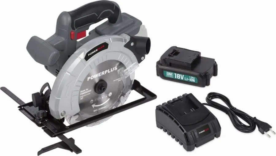 Okružní pila Powerplus POWEBSET23 18 V  165 mm  [63606022]