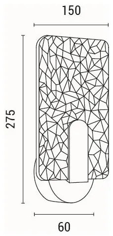 LED Nástěnné svítidlo SILK LED/8W/230V 3000K