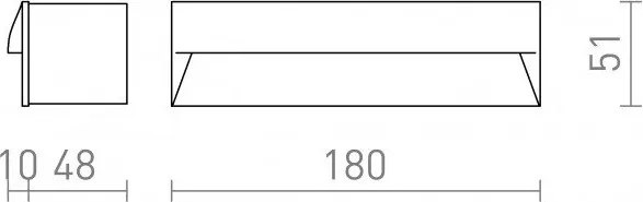 RED R14204 REP 18 zápustná bílá 230V LED 6W 90° IP65 3000K - RED - DESIGN RENDL