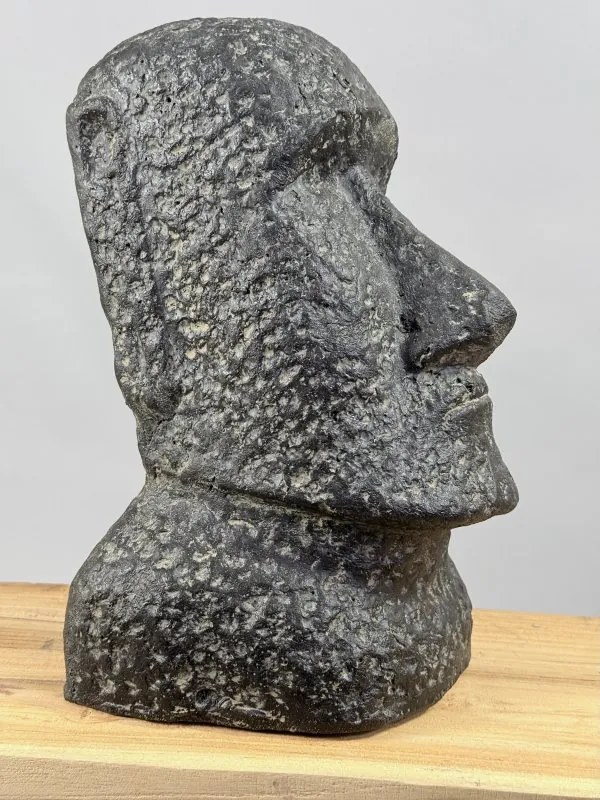 Moai odlévaná hlava 30 cm