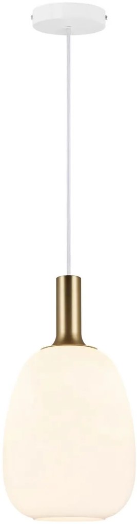 Závěsný lustr z opálového skla Alton pro žárovku E27 ø23cm  - Nordlux