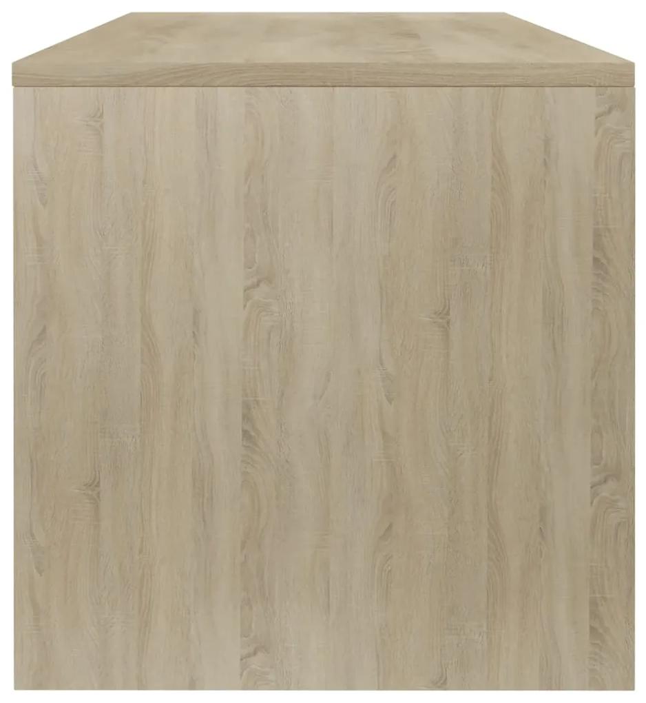 Konferenční stolek dub sonoma 100 x 40 x 40 cm dřevotříska - Default Title