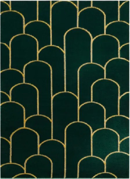 Kusový koberec Emerald 1021 green and gold, 160x220, zelená, kancelária, Dywany Łuszczów