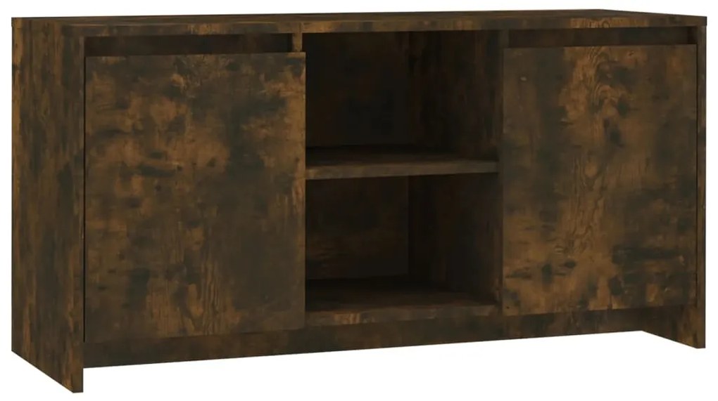 TV skříňka kouřový dub 102 x 37,5 x 52,5 cm kompozitní dřevo - Default Title