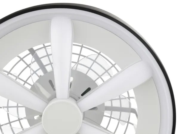 Brilliant - LED RGBW Stropní ventilátor se světlem GAIANO LED/48W/230V černá +DO