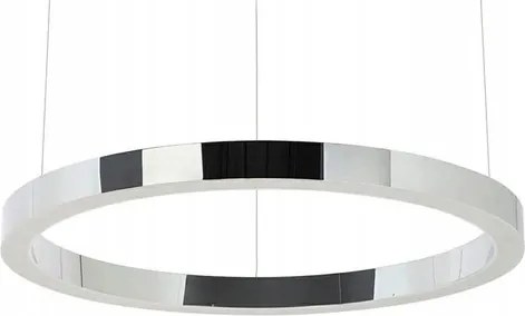 Zlatá závěsná lampa Ring kulatá Led 38W nad stůl