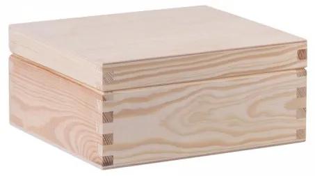 Krabička dřevěná na čaj 16 | 4 přihrádky