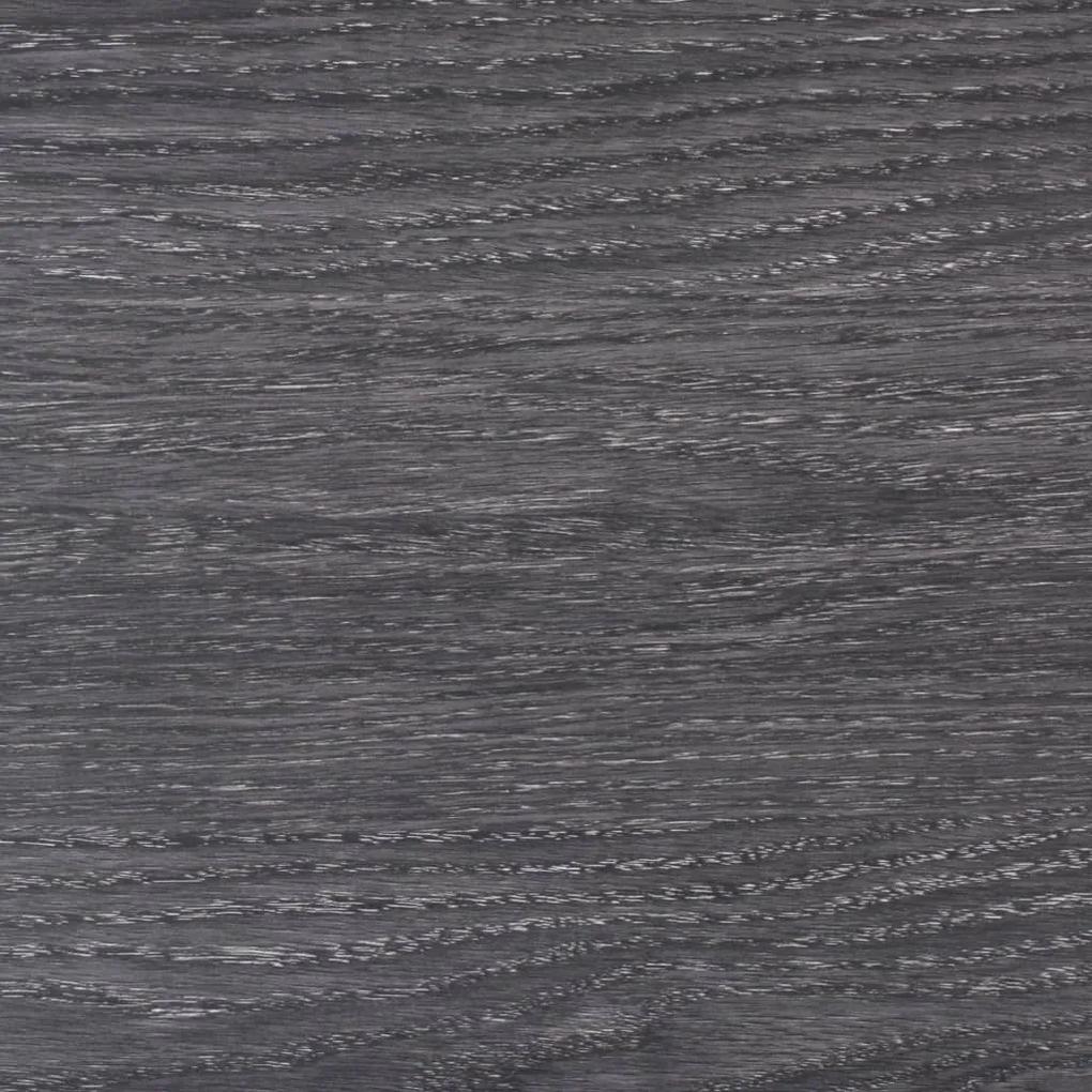Samolepicí PVC podlahová prkna 2,51 m² 2 mm černobílá,  342877