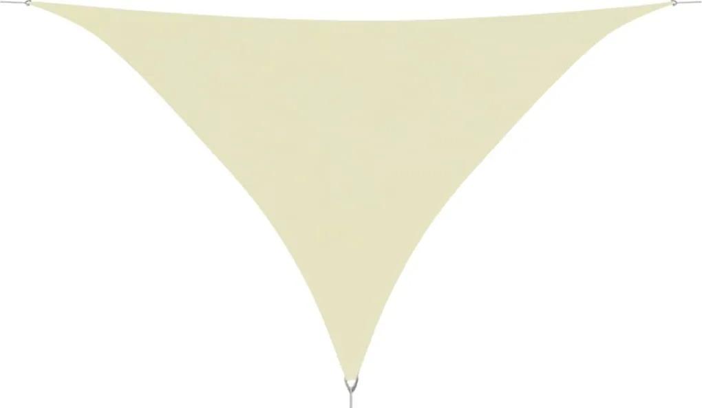 vidaXL Stínící plachta oxfordská látka trojúhelník 3,6x3,6x3,6 m [42300] Barva: Bílá