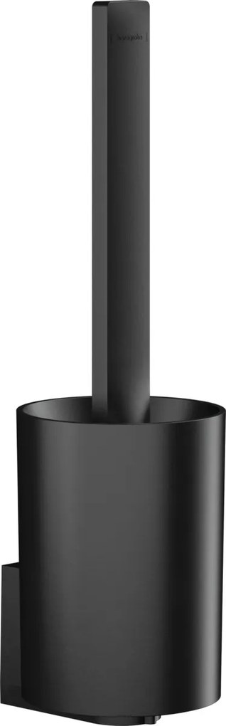 Hansgrohe WallStoris, wc kartáč, černá matná, HAN-27927670