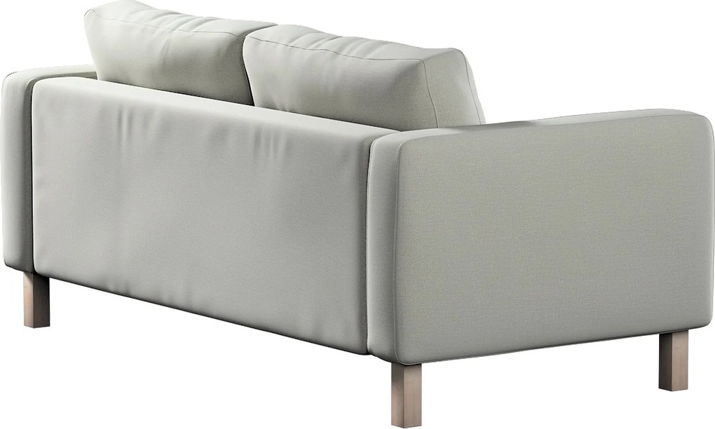 Potah na pohovku IKEA  Karlstad 2-místná, nerozkládací, krátký barva zelená látka sametová
