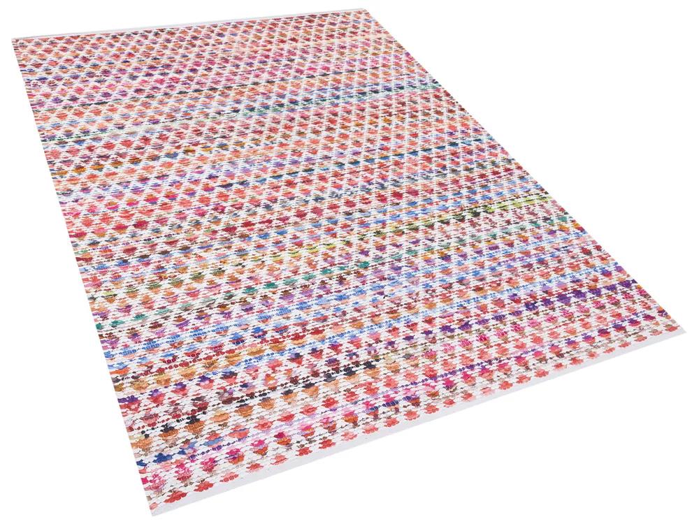 Pestrý bavlněný koberec 160x230 cm - ARAKLI