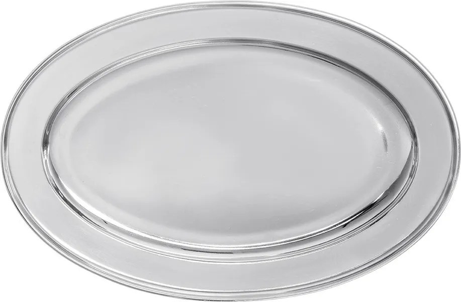 Servírovací tác z nerezové oceli 23x34,5 cm – Orion