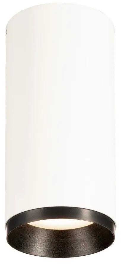 LA 1004240 NUMINOS® CL PHASE M vnitřní LED přisazené stropní svítidlo bílá/černá 4000 K 60° - BIG WHITE (SLV)