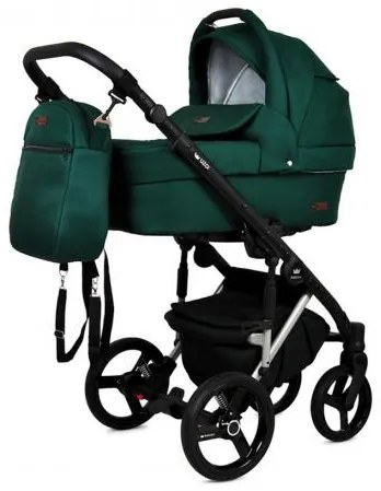 Kočárek 2v1 BabyLux UZO BOTTLE GREEN