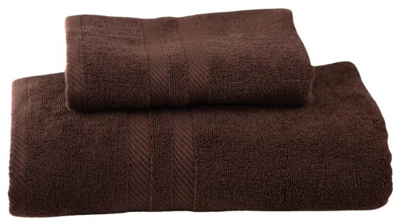 PEMITEX Ručník a osuška LINDA 500 g/m2  Ručník LINDA tmavě hnědá 50x90 cm