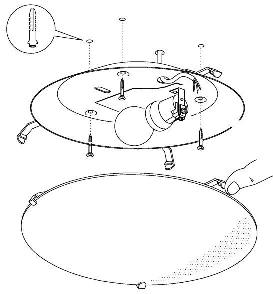 Eglo 87284 - Dětské stropní svítidlo JUNIOR E27/60W/230V