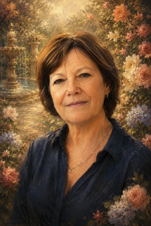 Foto obraz z vlastní fotky na plátno – Romantická klasická olejomalba