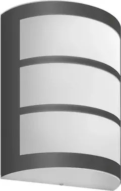Philips Python 6W antracit / LED venkovní nástěnné svítidlo / 500lm /