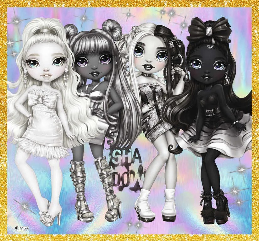 TREFL PUZZLE Rainbow High 10v1 skládačka 200 dílků tr96000