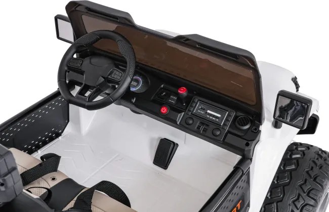 Elektrické autíčko Extreme Sport 4x4 bílé