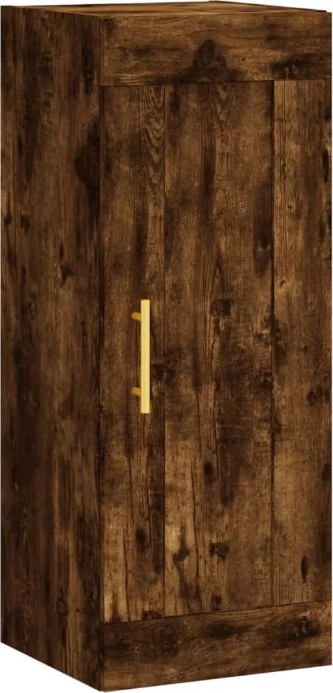 vidaXL Nástěnná skříňka 34,5 x 34 x 90 cm kompozitní dřevo [830489] Barva: dub sonoma