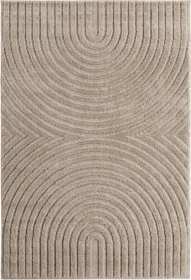 Béžový koberec s příměsí juty 200x290 cm Art 1122 – Ayyildiz Carpets
