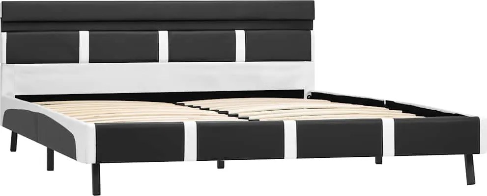 Rám postele s LED světlem šedý umělá kůže 120 x 200 cm 280308