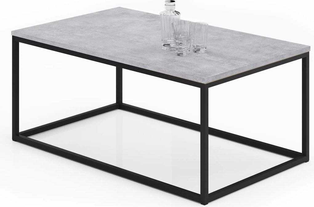 ADRK Furniture Konferenční stolek NARISA 100x60 CT-NAR-B-BE