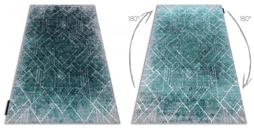 Kusový koberec Antan smaragdový 120x170cm